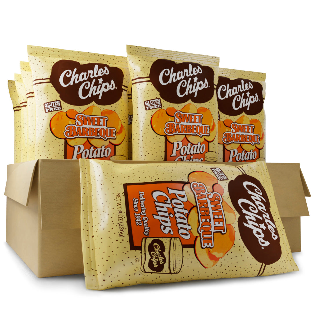 8oz Sweet Bbq Case - 9 count – Charles Chips
