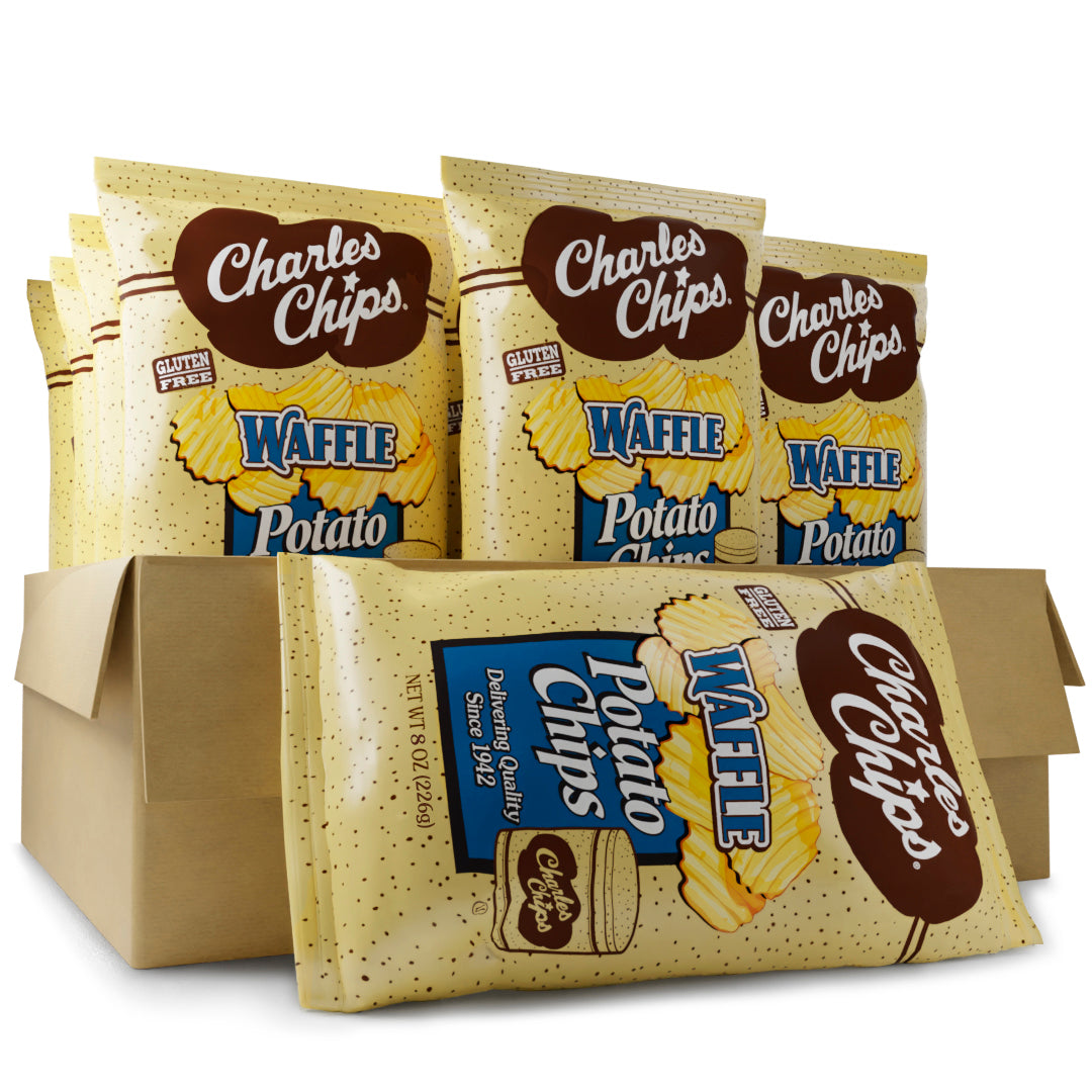 8oz Waffle Case - 9 count – Charles Chips