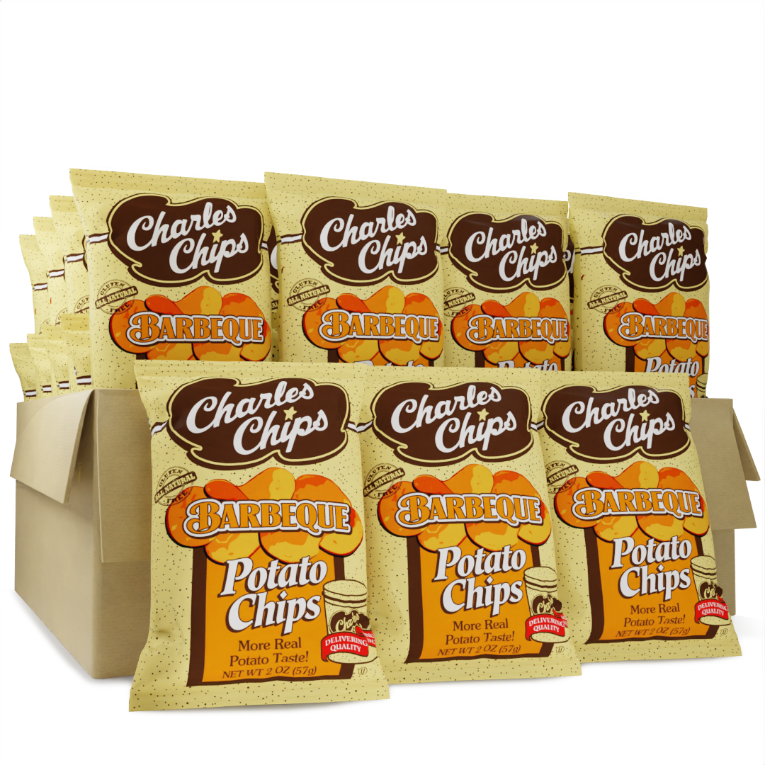2oz Sweet bbq Case - 30 count – Charles Chips