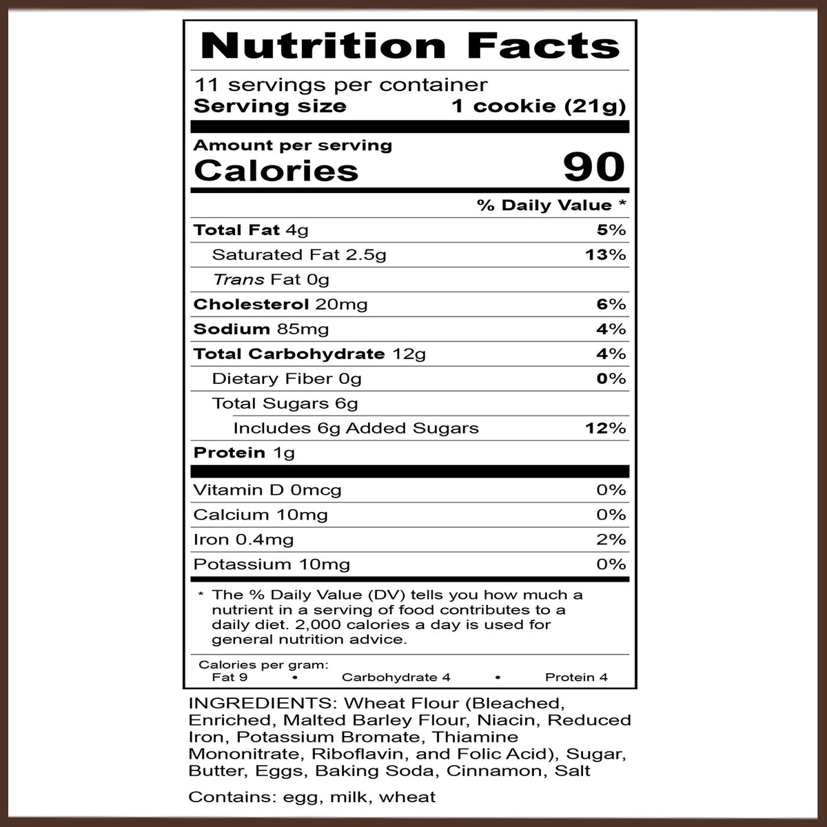 Tin of Crisp Snickerdoodle Cookies - Perfect for Gifts! – Charles Chips