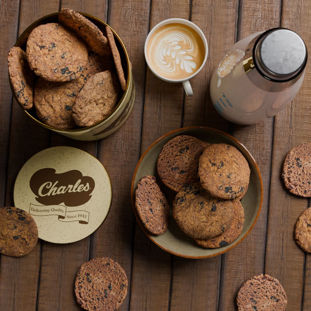 Oatmeal Raisin Cookie Tin – Charles Chips