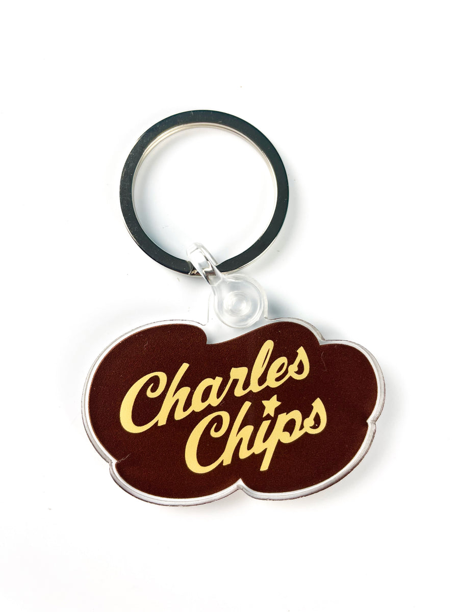 Charles Chips Collector's Acrylic Keychain - Classic Logo